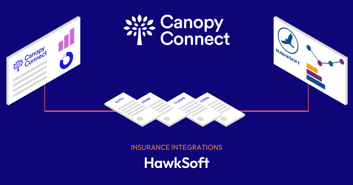 HawkSoft Integration with Canopy Connect via InsuranceGIG