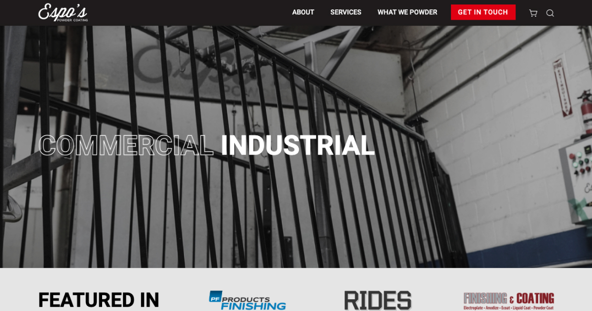 Commercial Powder Coating NJ | Espos Powder Coating