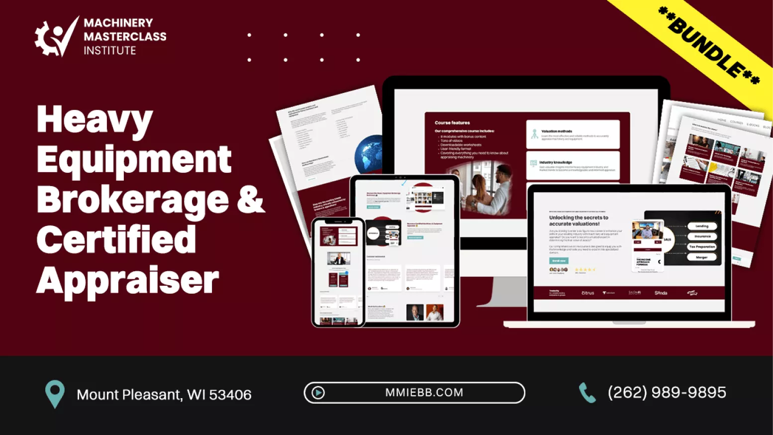 Machinery Masterclass I Heavy Machinery Appraisal Courses