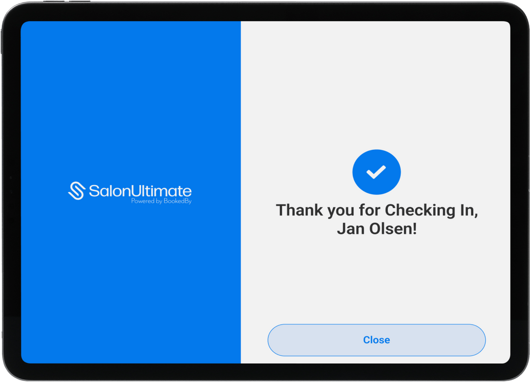 Self Check-In | SalonUltimate