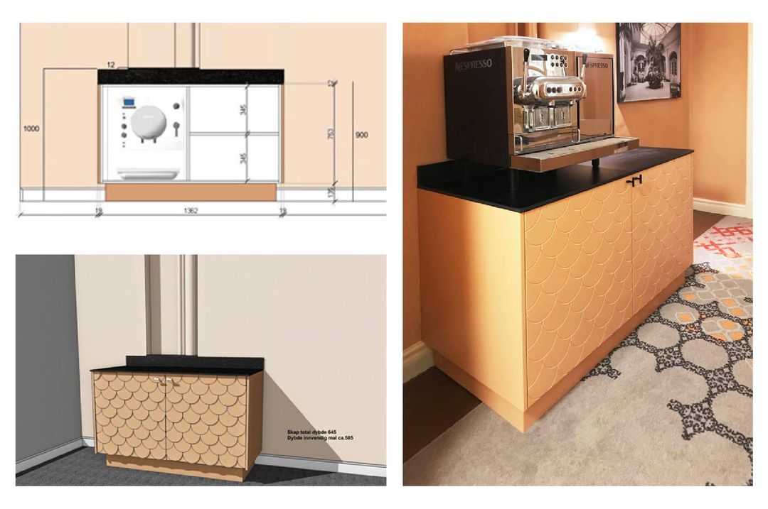 Reception, lobby & coffee bar