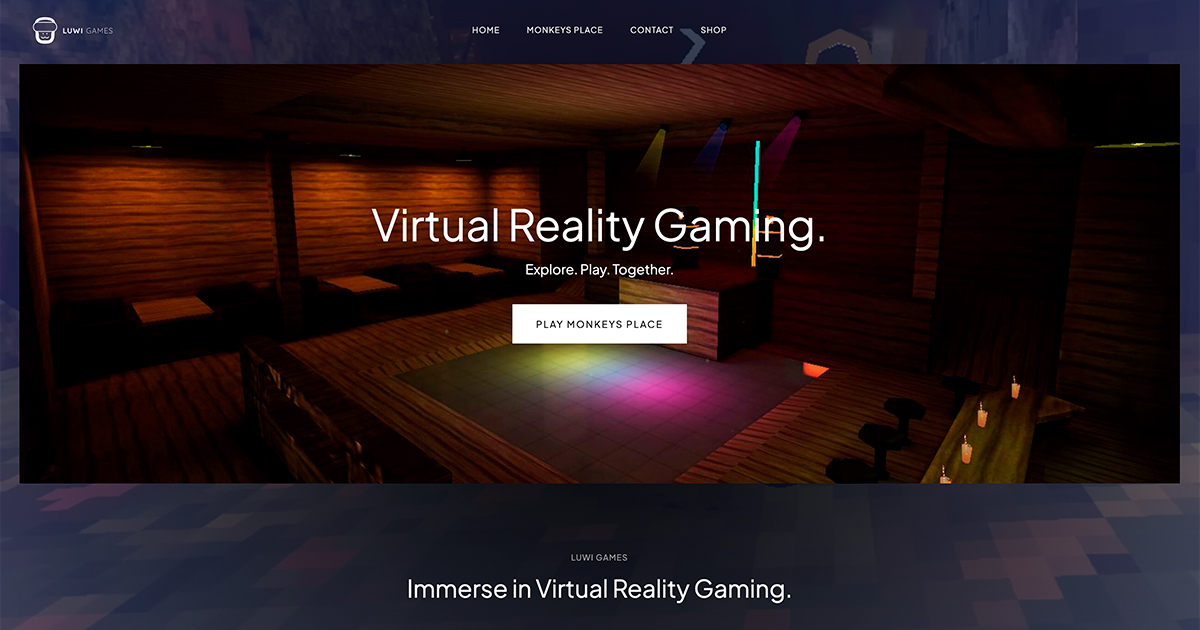LUWI GAMES - Virtual Reality Gaming