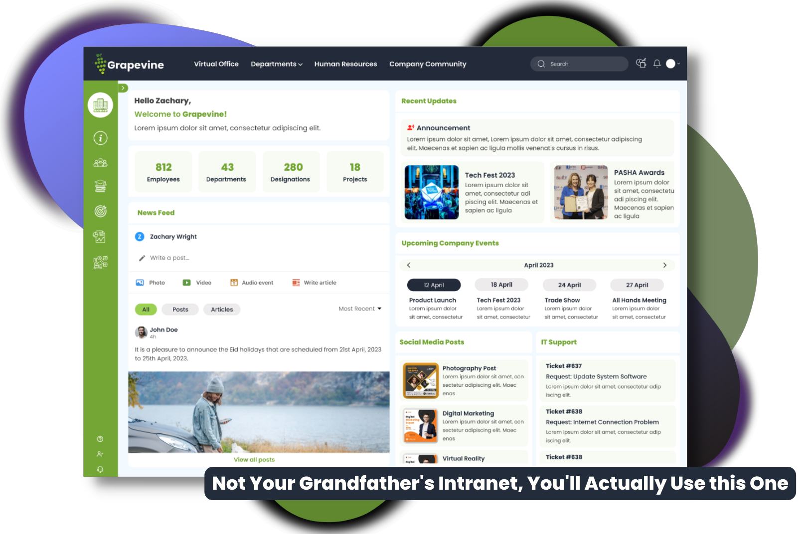 Grapevine Software | Virtual Office Platform