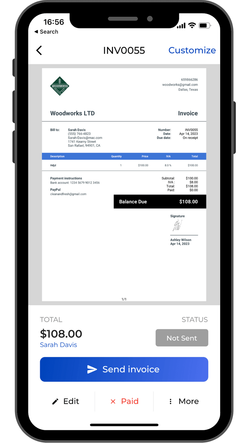Invoice Fly | The Best Invoice APP for your business