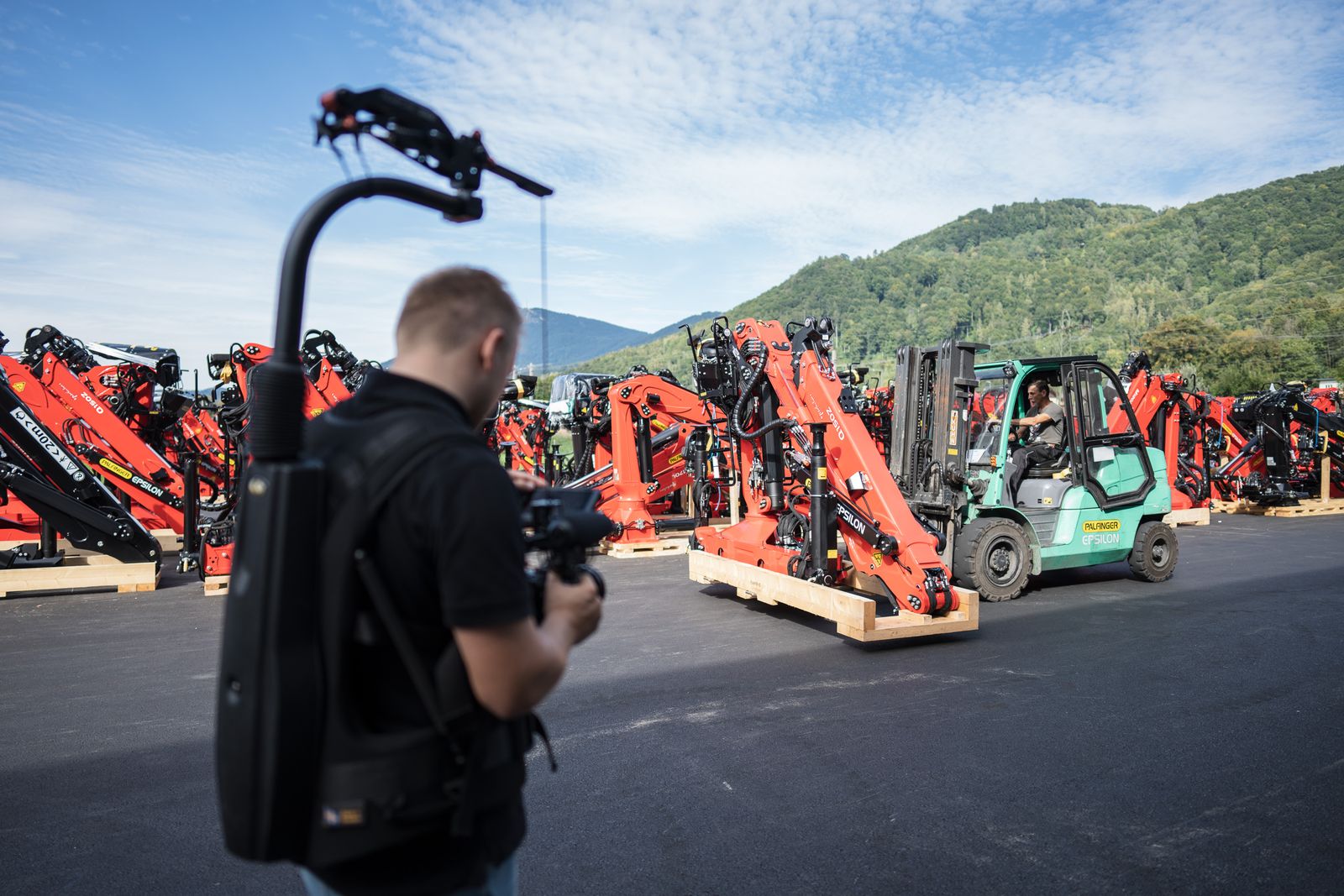 Videoproduktion für EPSILON KRAN GMBH | Mr-Offenblende