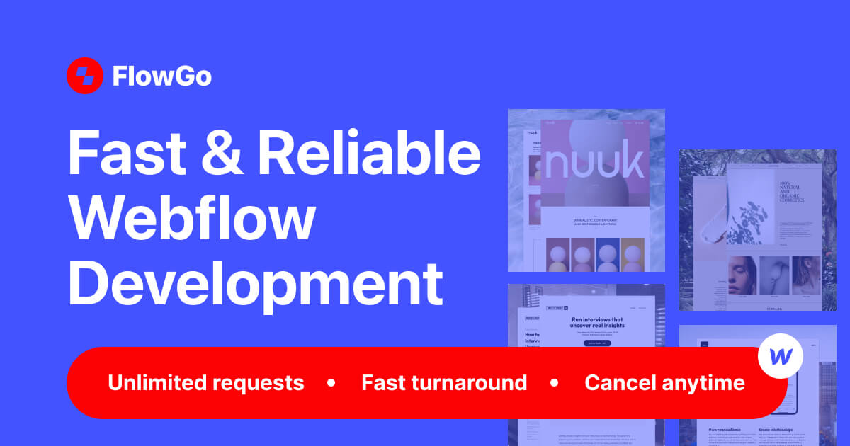 Fast & Reliable Webflow Development Subscriptions