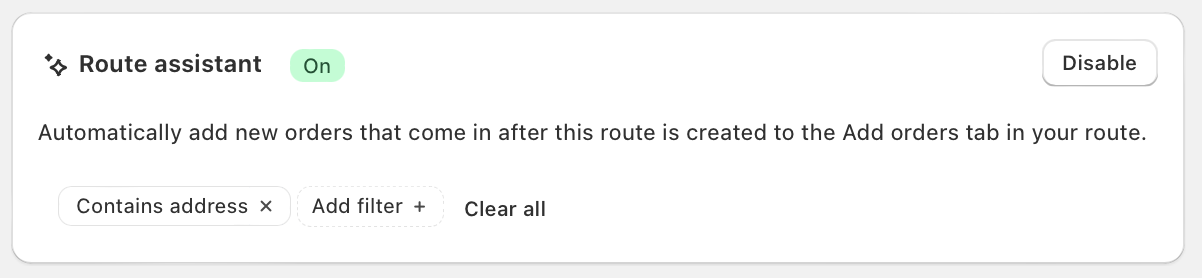 Route Assistant / Auto-add Orders - Roundtrip - Help Center