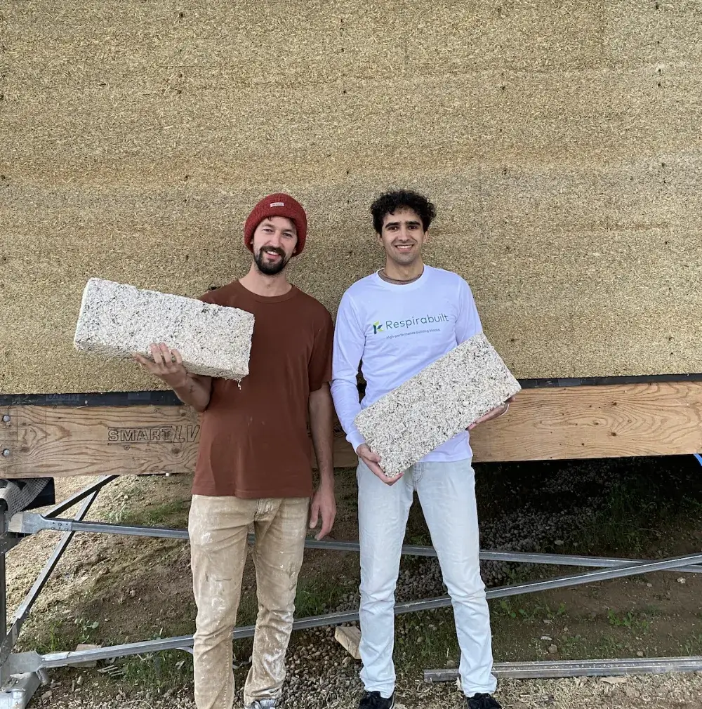 Respirabuilt - Hempcrete Blocks - Eco building material