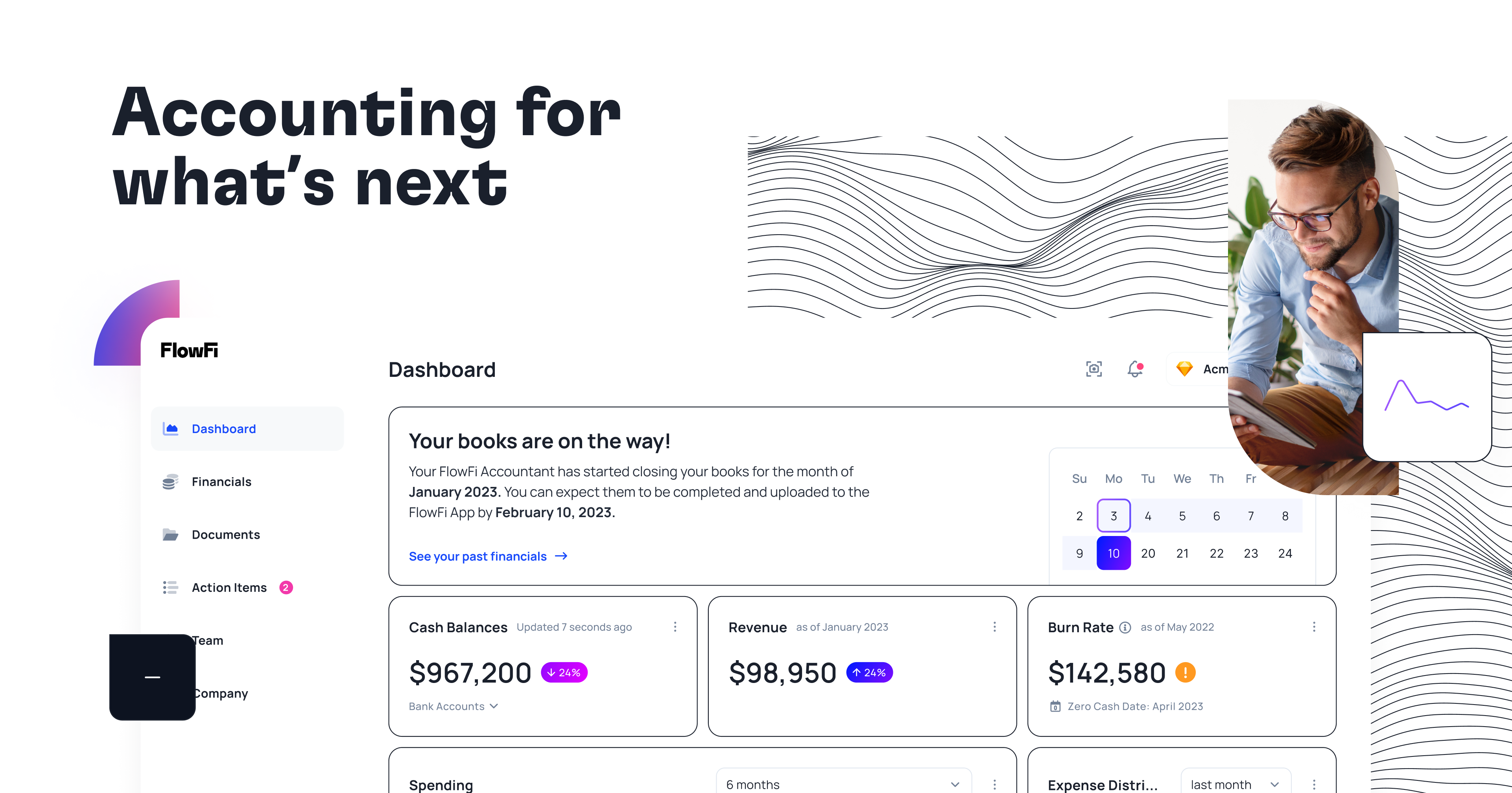 FlowFi - Accounting and CFO services for startups and small businesses.