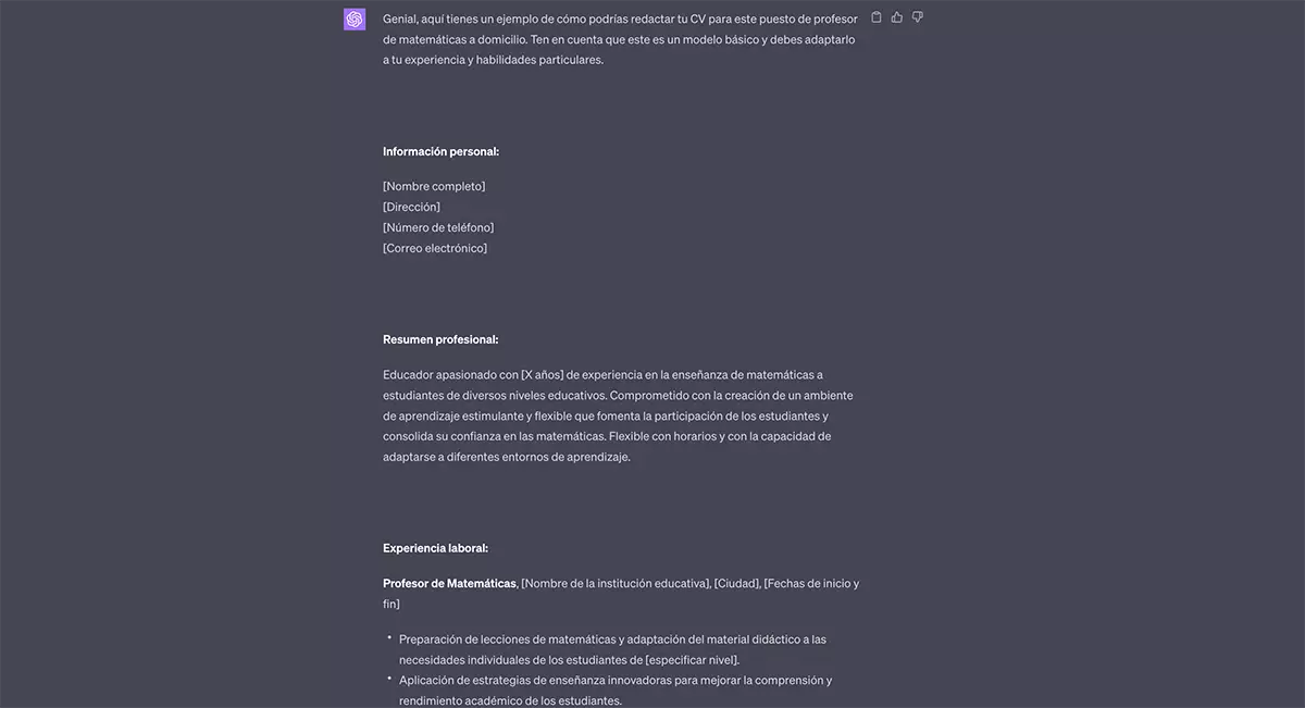 ¿Cómo redactar un CV con ChatGPT? | IA VIAJERO