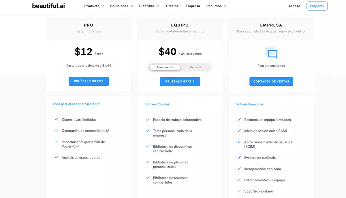 ¿Cómo crear una presentación con Beautiful AI? | IA VIAJERO