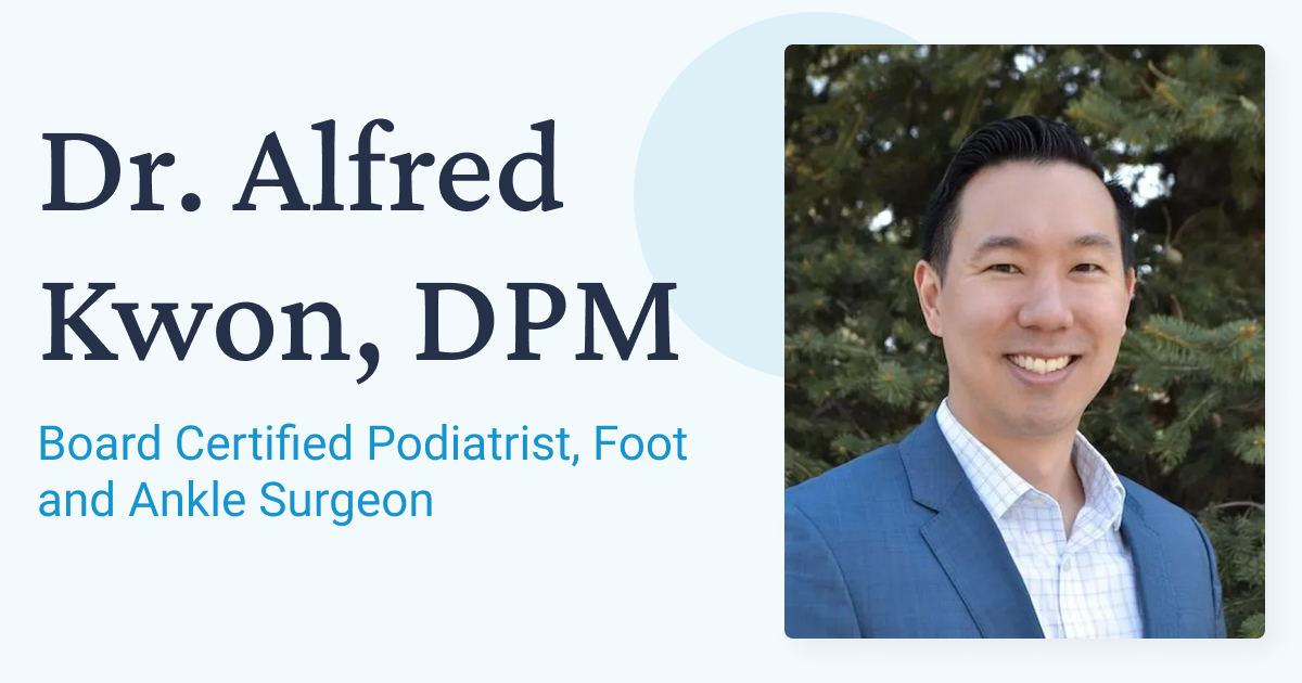 Dr. Alfred Kwon - Foot and Ankle Clinic in Littleton, CO