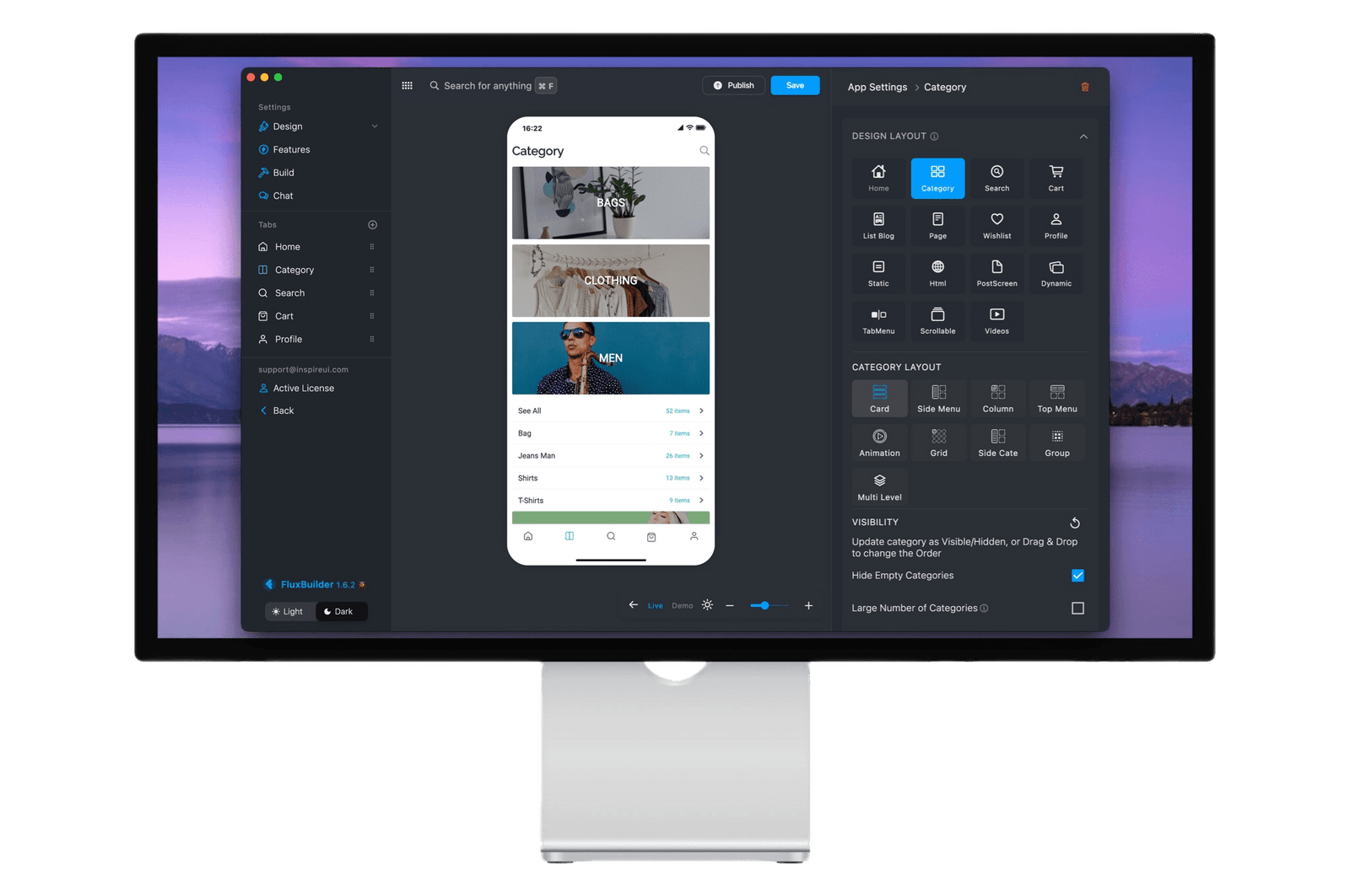 FluxBuilder - No-code and White label Mobile app builder