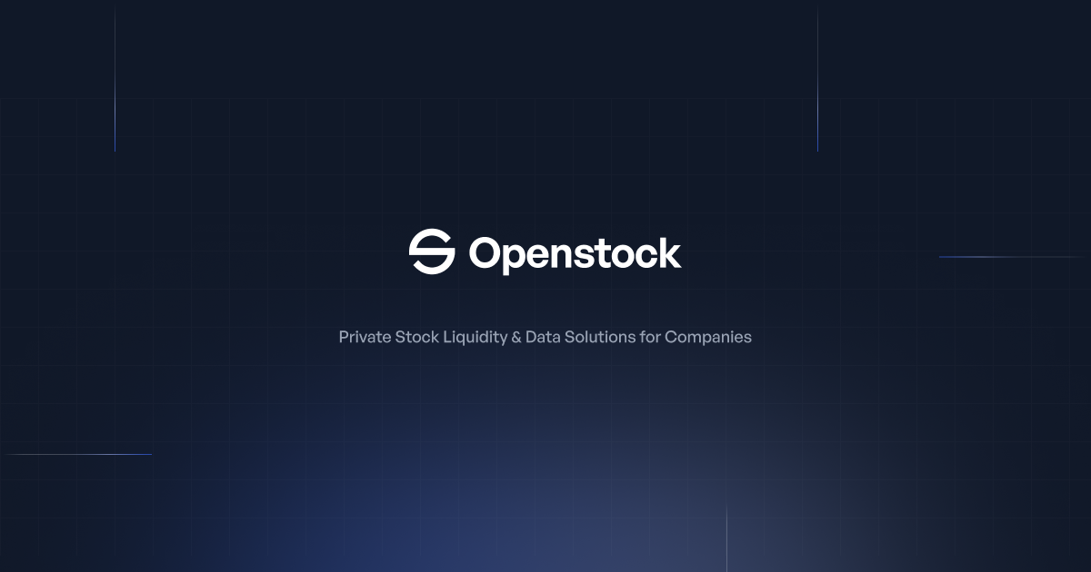 Openstock: Equity Liquidity & Data Solutions for Business Growth