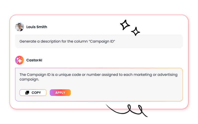 CastorDoc - Bring trust and visibility to your data