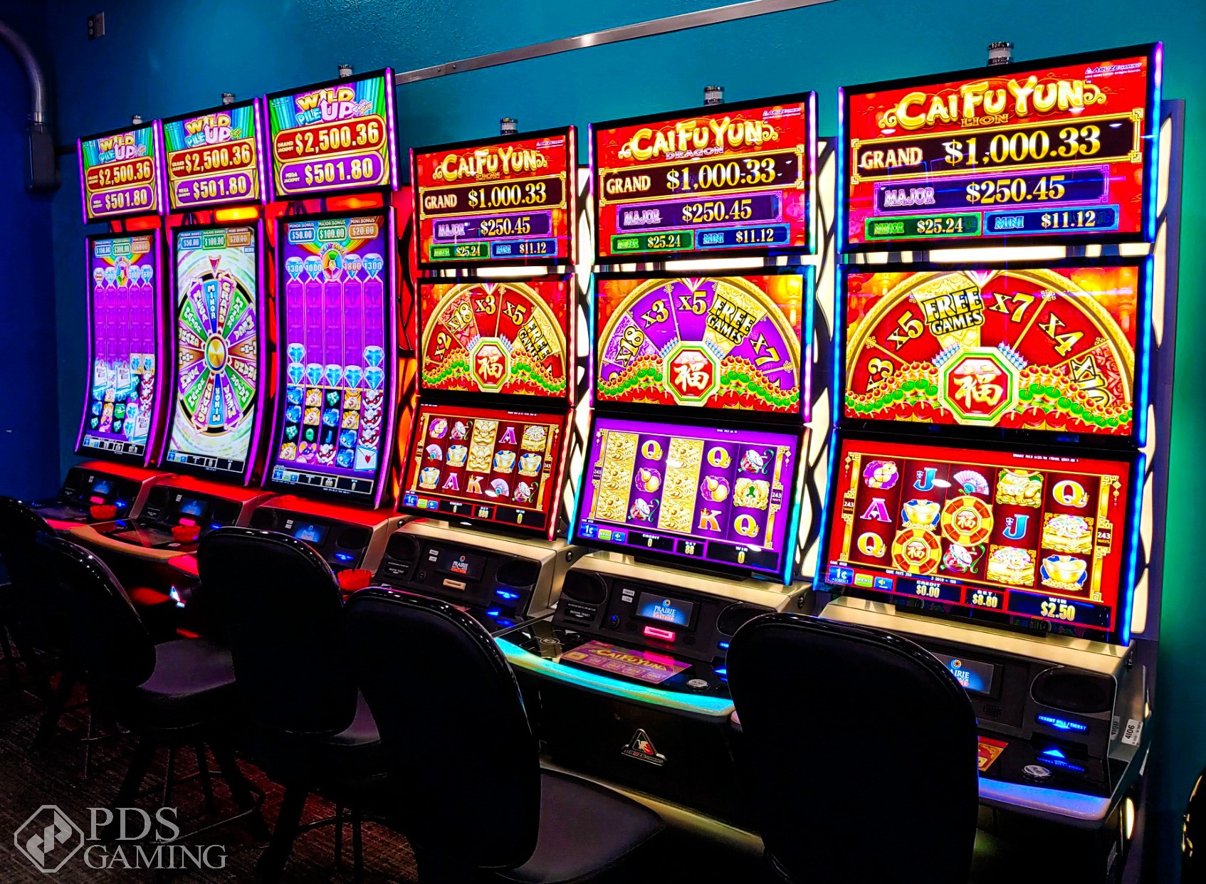 Prairie Moon Casino Install - Investor X - Webflow Ecommerce website template