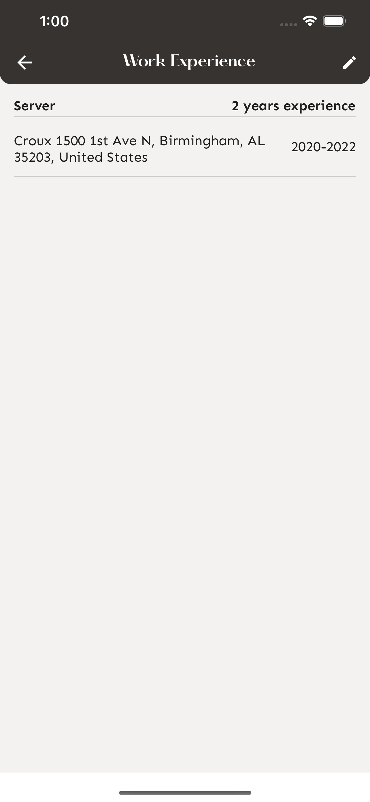 How can I add work history?