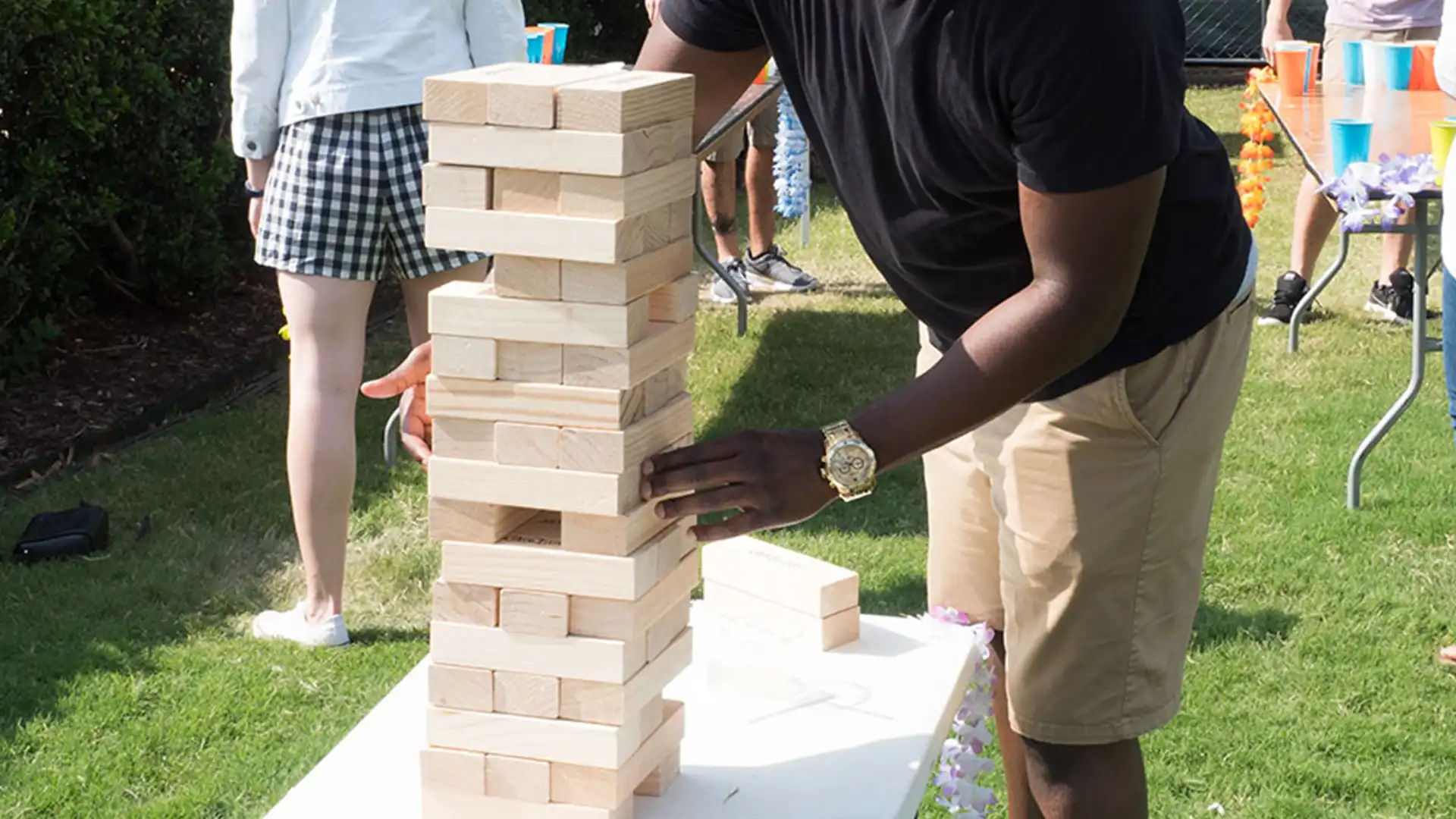 Large Jenga Rental Singapore | FunCo