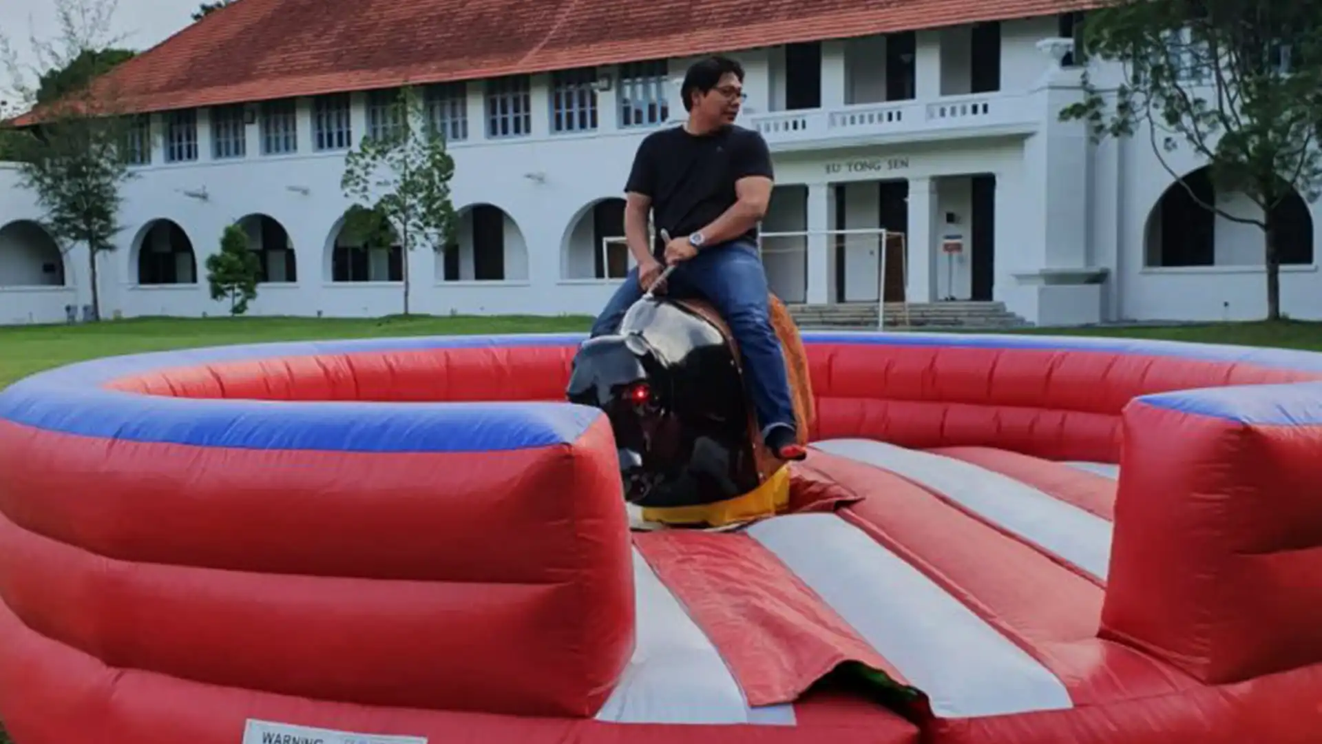 Inflatable Rodeo Bull Rental Singapore | FunCo