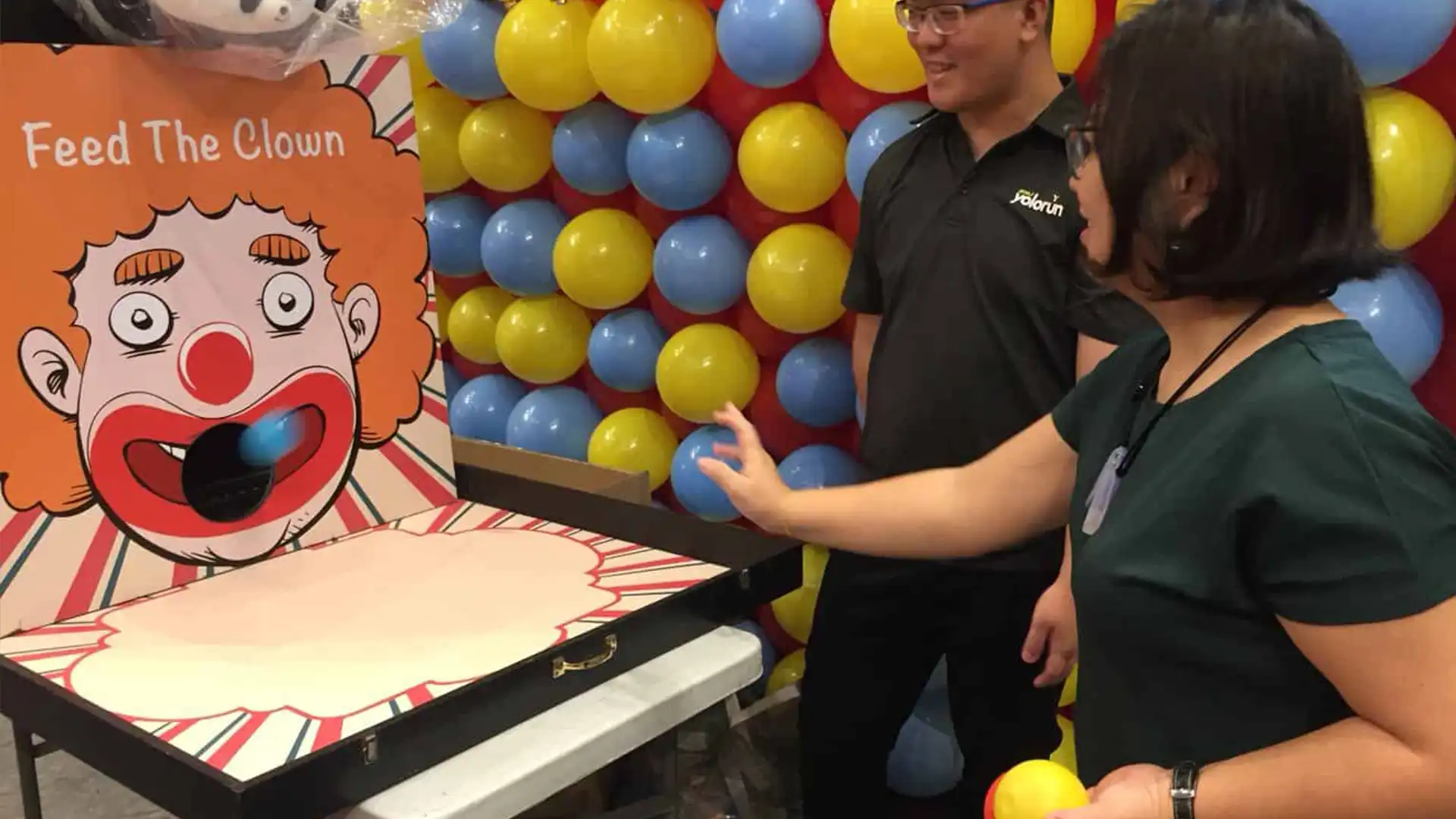 Feed The Clown Rental Singapore | FunCo
