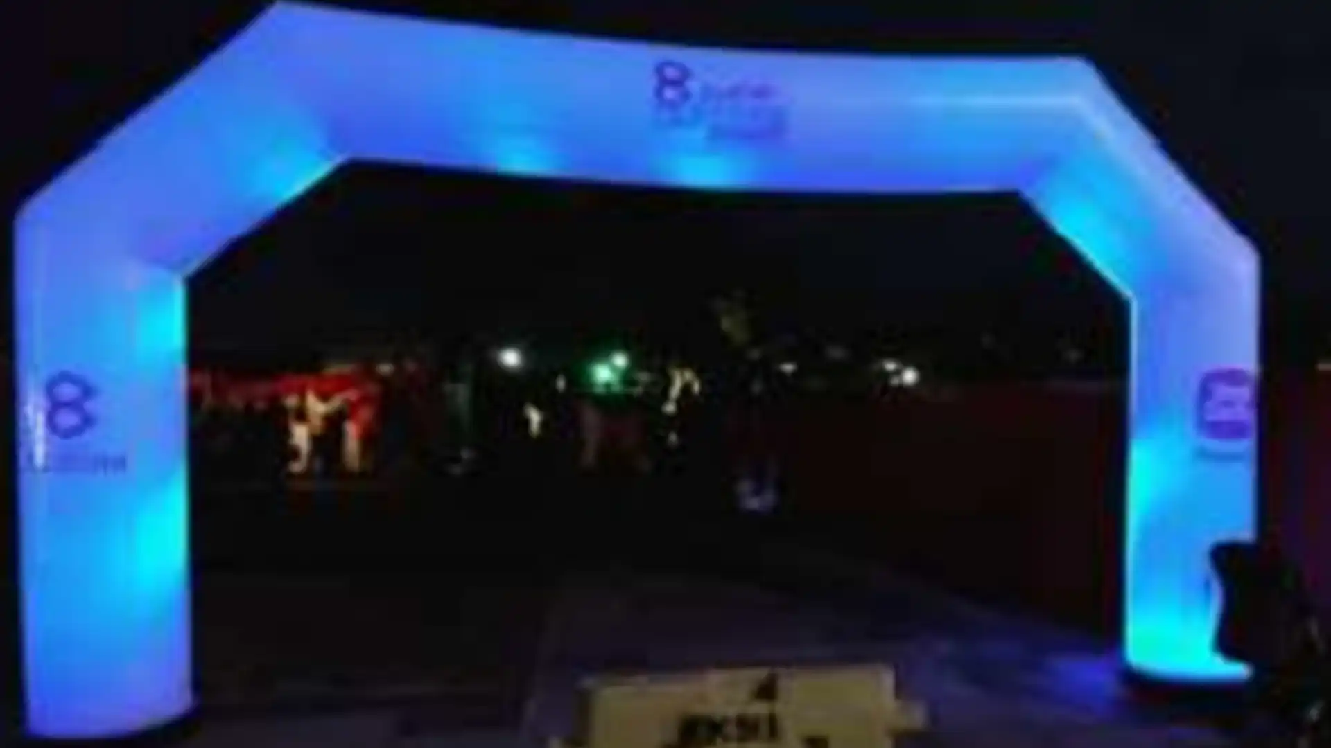 LED Lighted Up Arch Event Decoration Singapore | FunCo