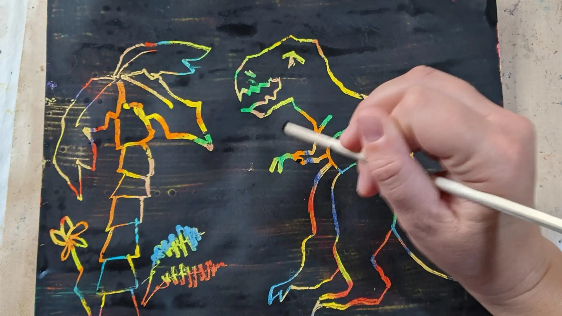 Scratch Art Event Activities Singapore | FunCo