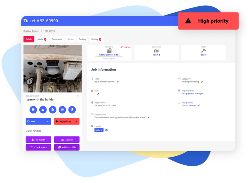 Reactive Maintenance Ticketing System | FaultFixers