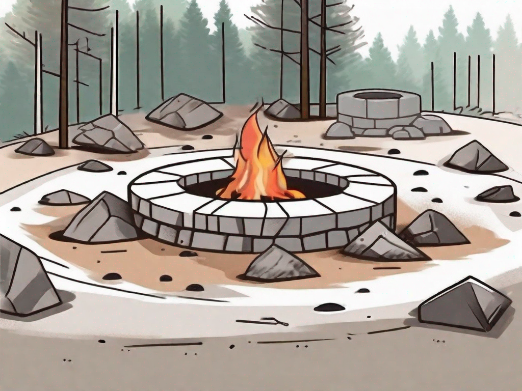 Using Quarry Process for a Fire Pit Area Project - Hello Gravel