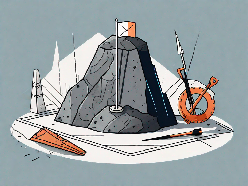 Utilizing Volcanic Rock as a Base for Flagpole Projects | Hello Gravel