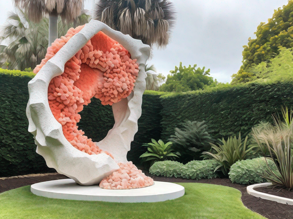Using Crushed Coral in Outdoor Art Installations - Hello Gravel