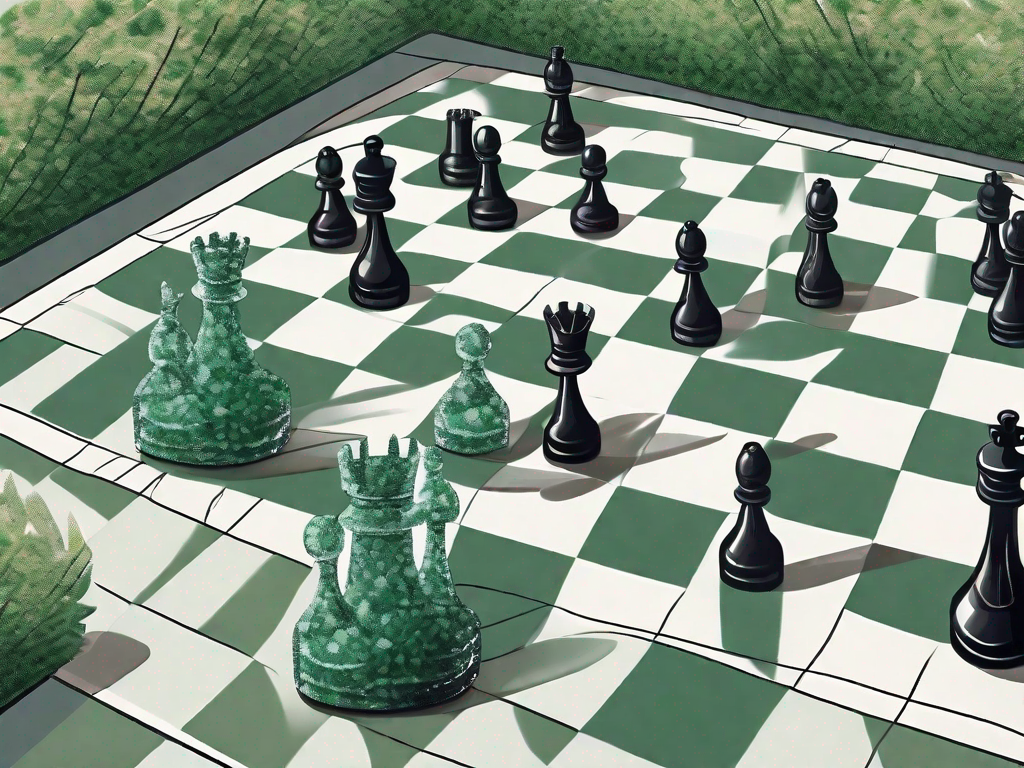 Using Expanded Glass Aggregate for DIY Outdoor Chess or Checkerboard ...