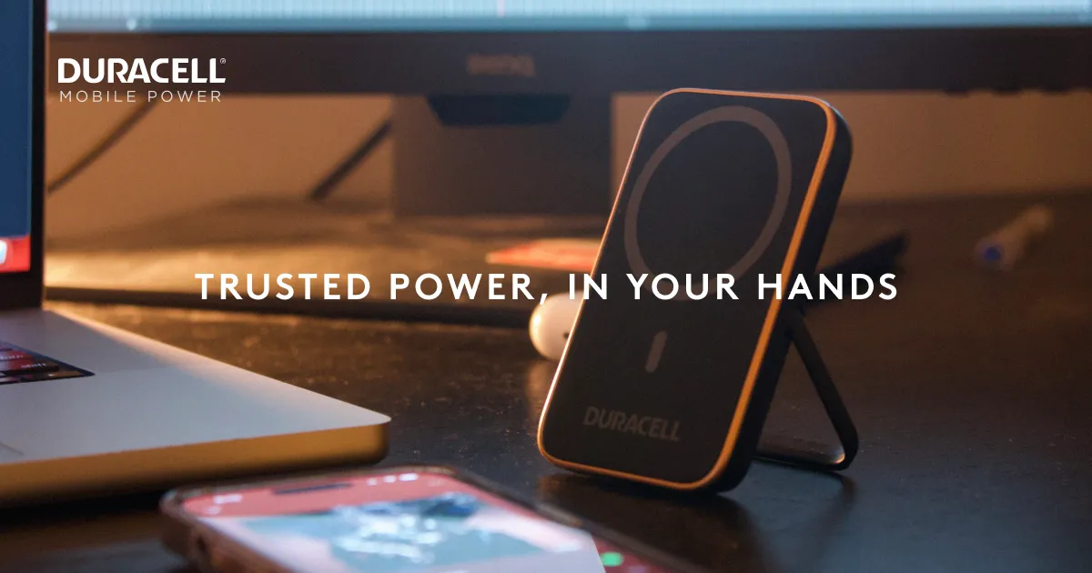 Trusted Power, In Your Hands | Duracell Mobile Power