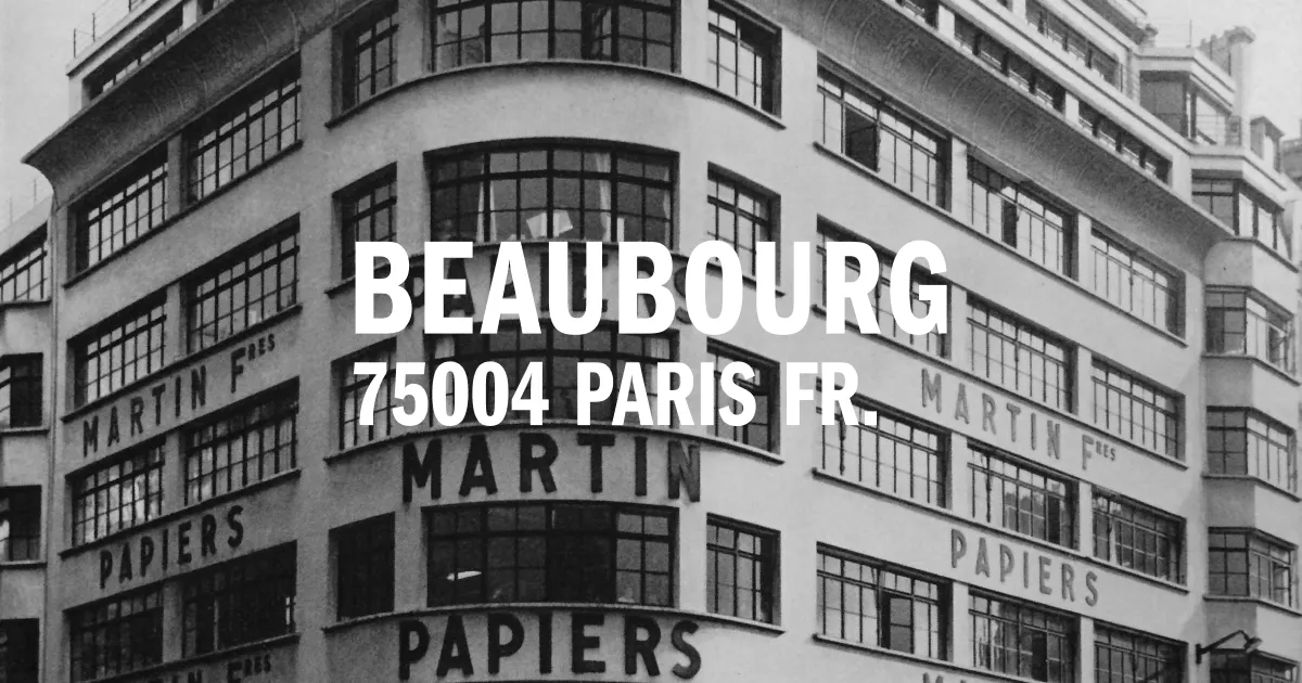 Beaubourg | Brand strategy bureau.