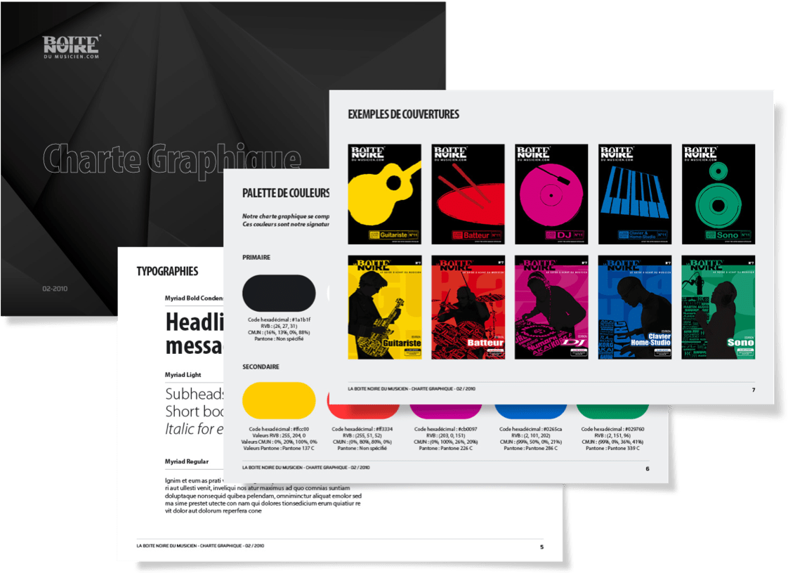 Bruno Davy Design | Identité de marque, logo & charte graphique