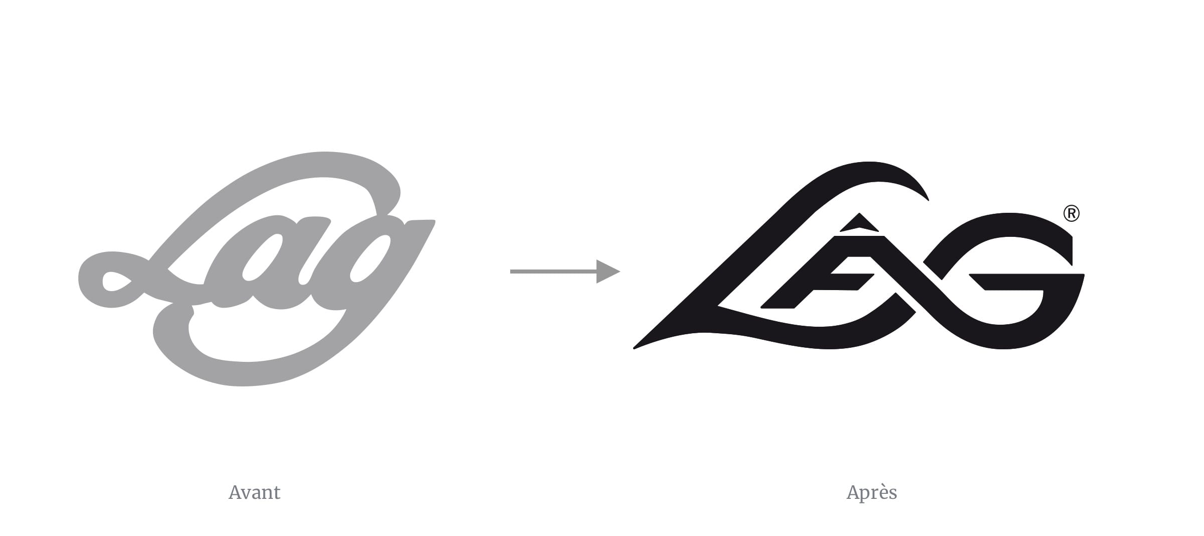 Création logo Lâg Guitars | Bruno Davy Design