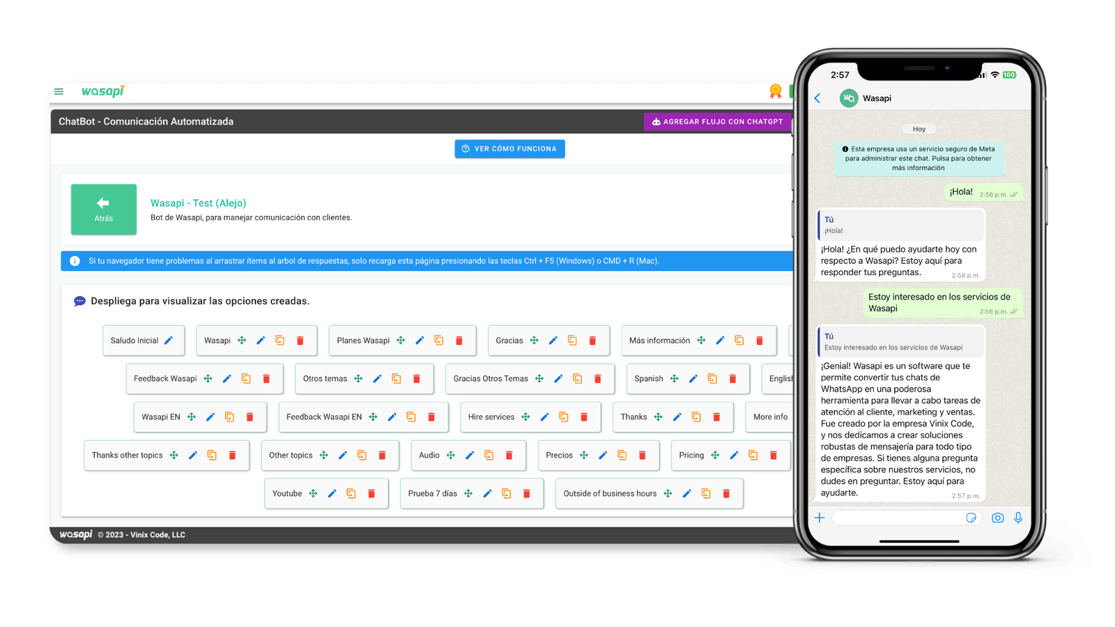 Wasapi | Atiende y vende a través de WhatsApp desbloqueando el poder de ...
