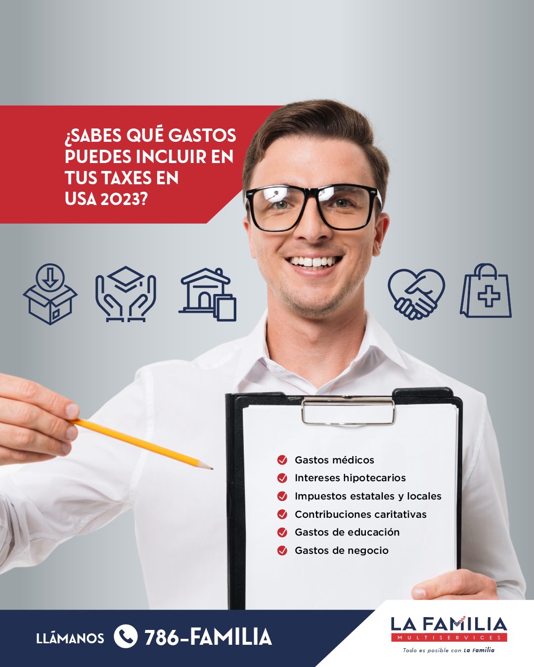 La Familia Multiservices⎜Taxes ⎜Inmigración ⎜Seguros ⎜Servicios Financieros