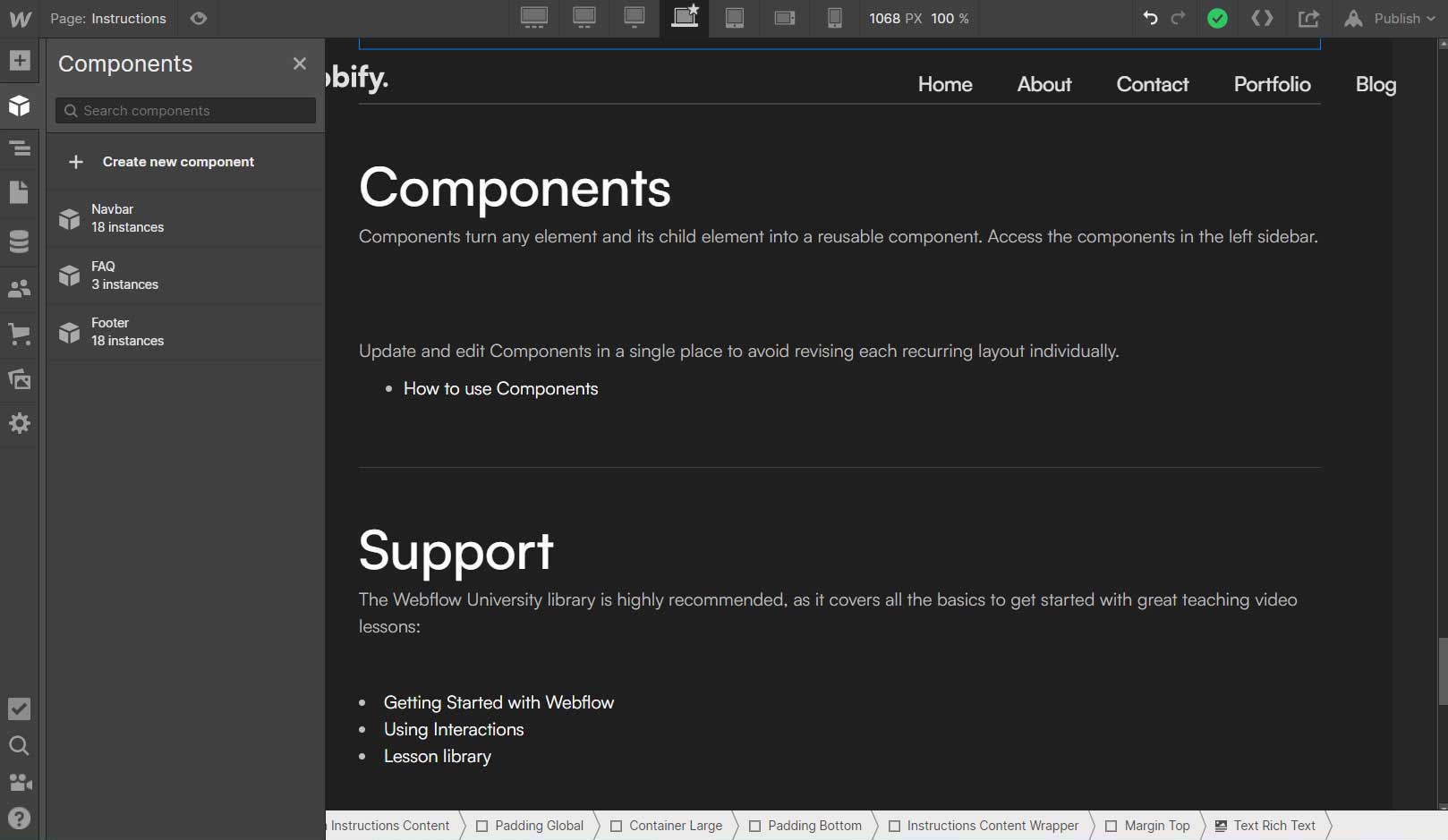 instructions Rewell Club