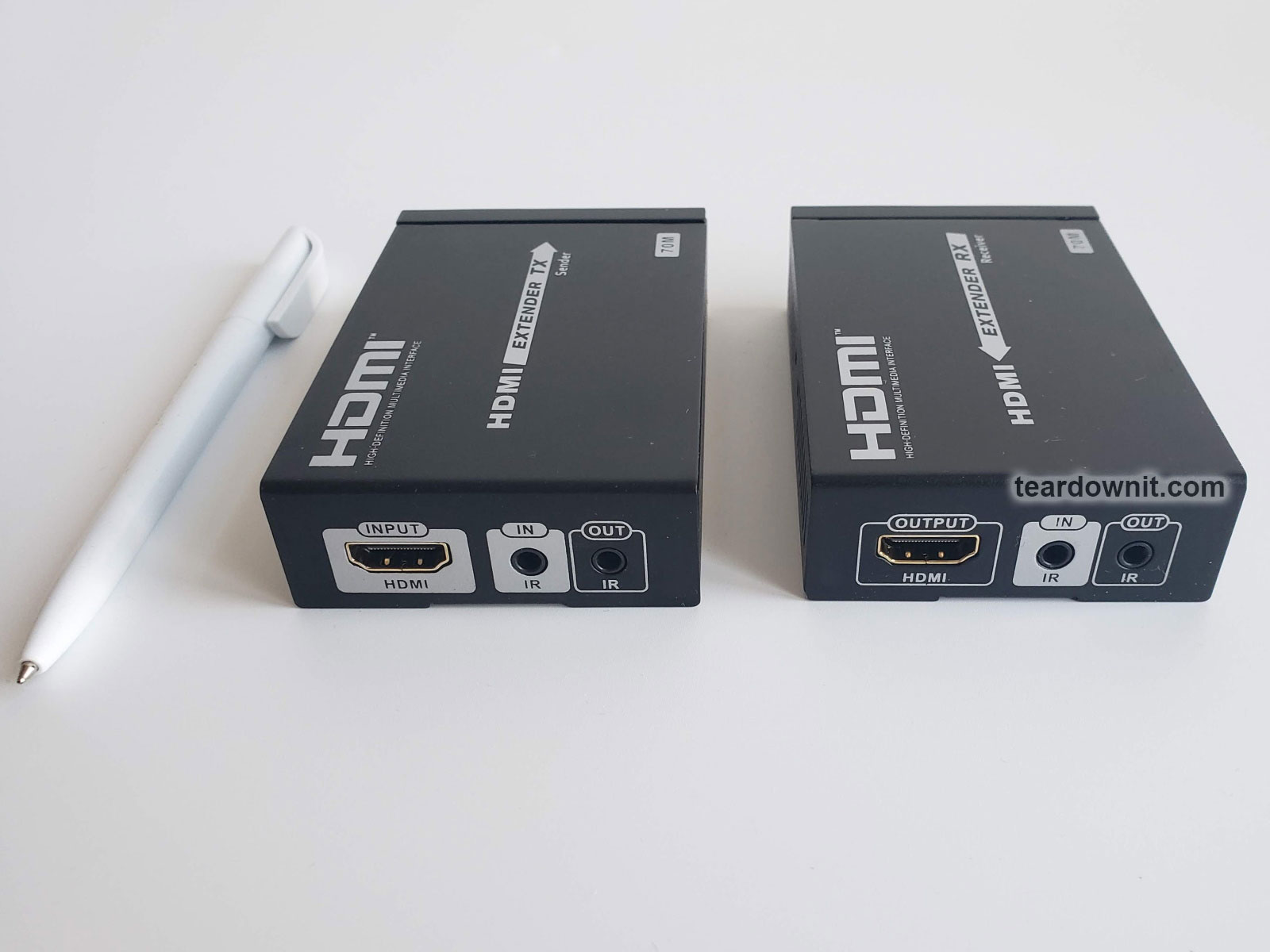 Review twisted pair HDMI extender Lenkeng LKV375N | teardownit | Hackaday.io