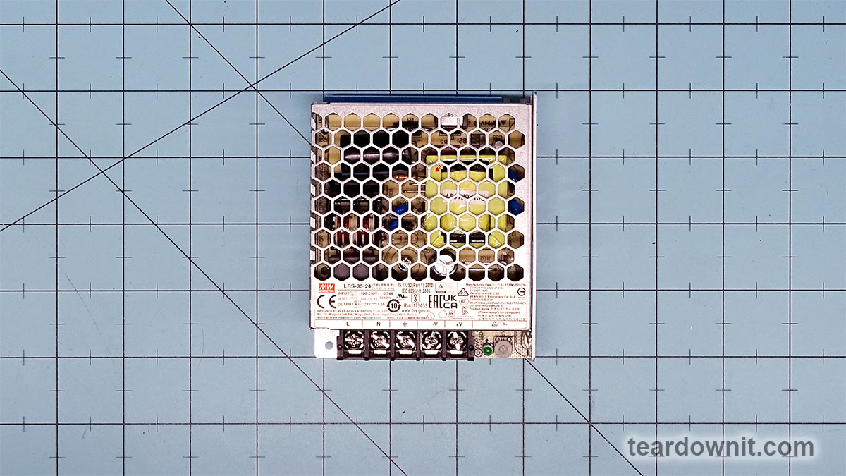 Teardown Mean Well LRS-35-24 LED driver | teardownit | Hackaday.io