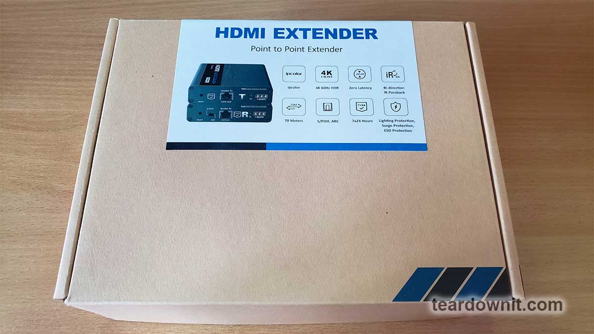 4K60Hz twisted pair HDMI extender with ARC function | teardownit | Hackaday.io