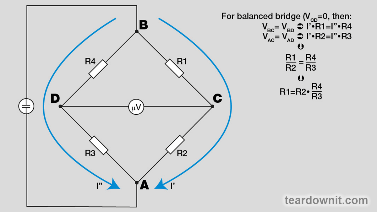 AC/DC Bridges for measurement, Wheatstone bridge | teardownit | Hackaday.io