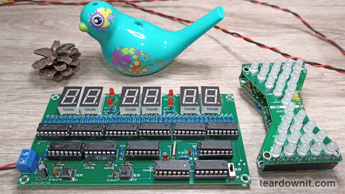 DIY old-school electronic clock | teardownit | Hackaday.io