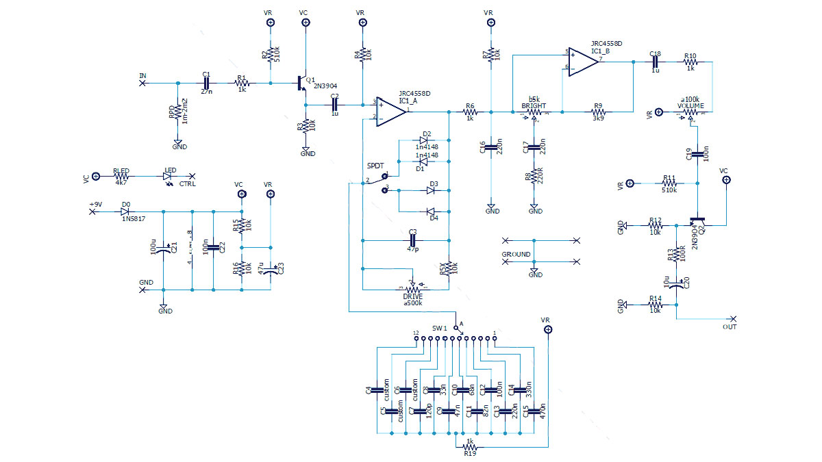 DIY Dumble-like sounding MOSFET Overdrive | Blog