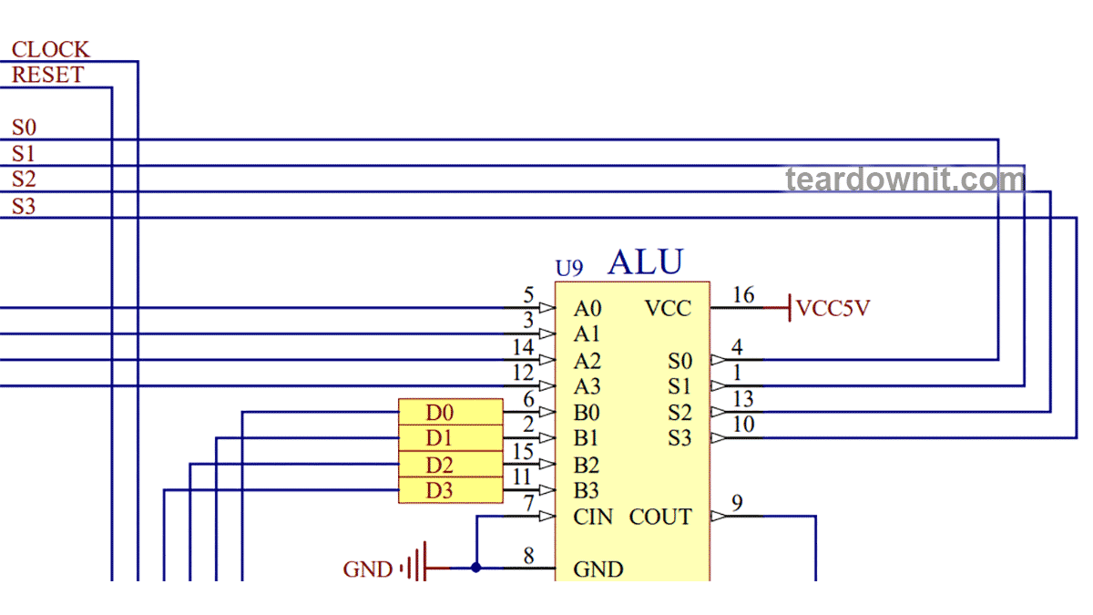 DIY 4-bit CPU | teardownit | Hackaday.io