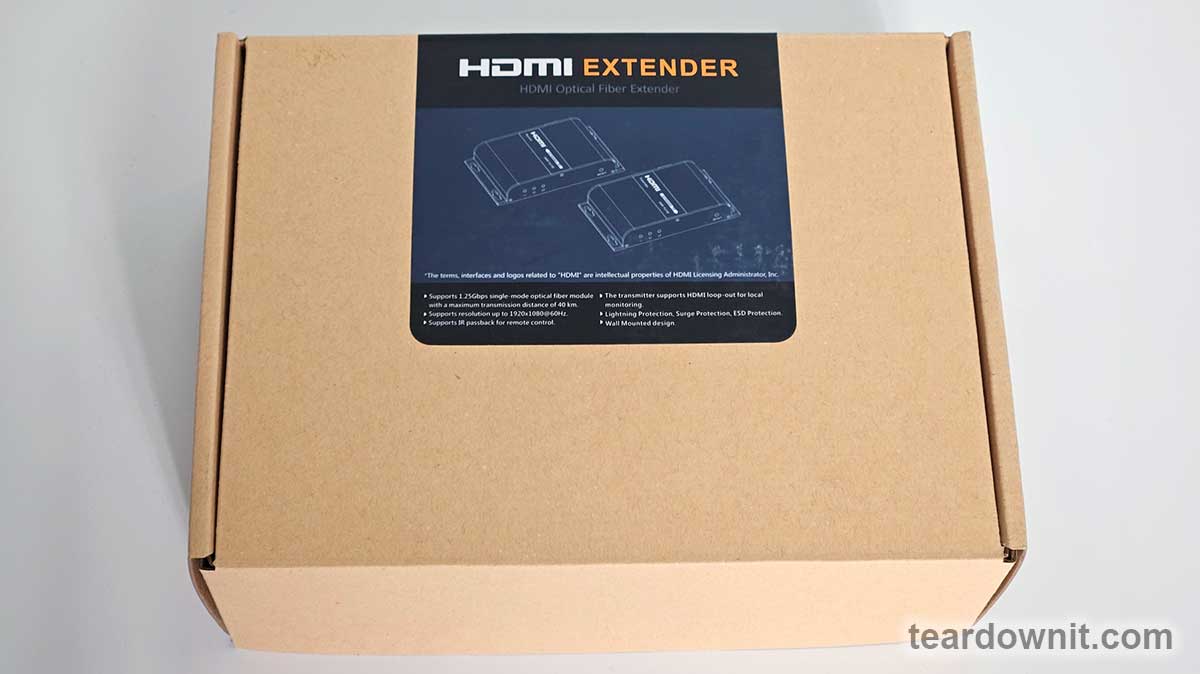 HDMI extender over optical fiber | teardownit | Hackaday.io