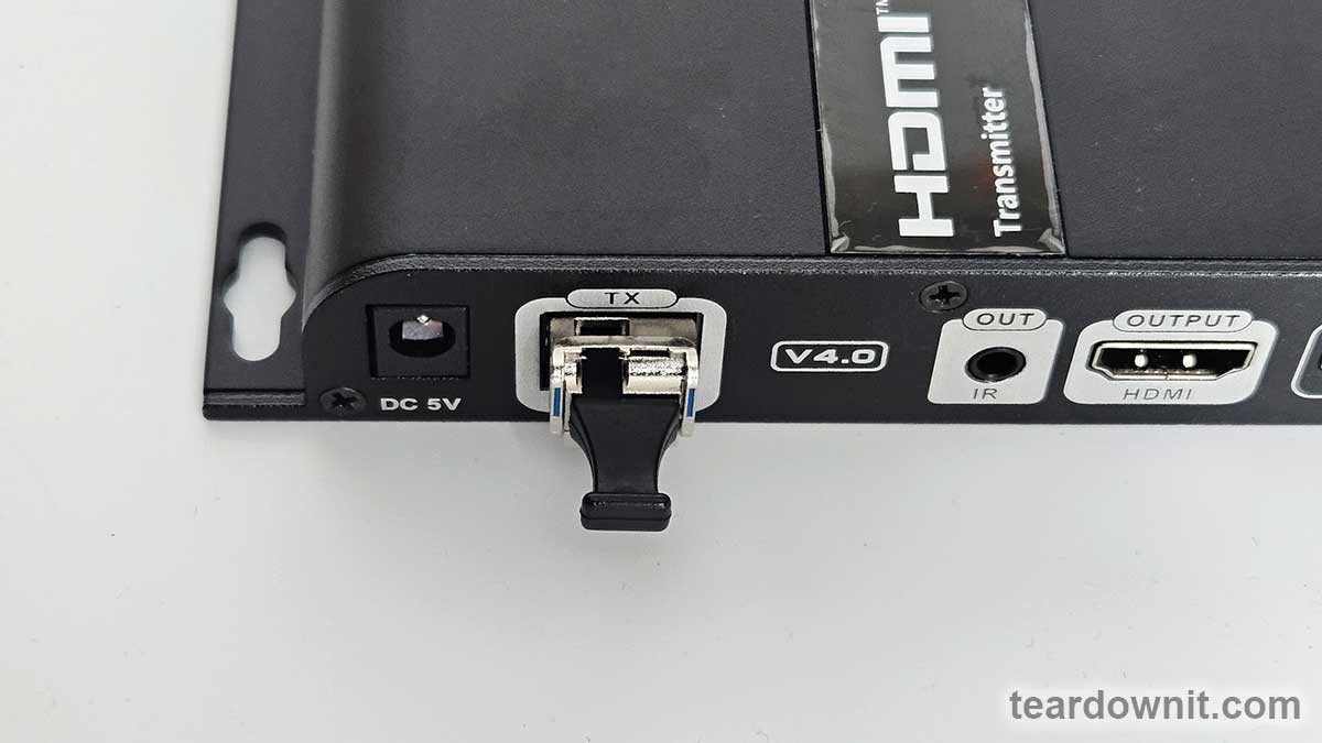 HDMI extender over optical fiber | teardownit | Hackaday.io