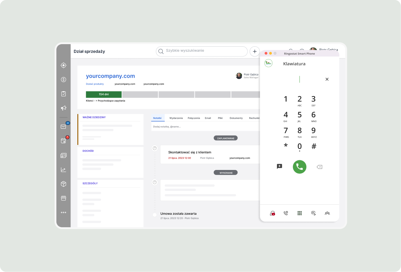 Integracje Ringostat | 70+ CRM i narzędzi biznesowych