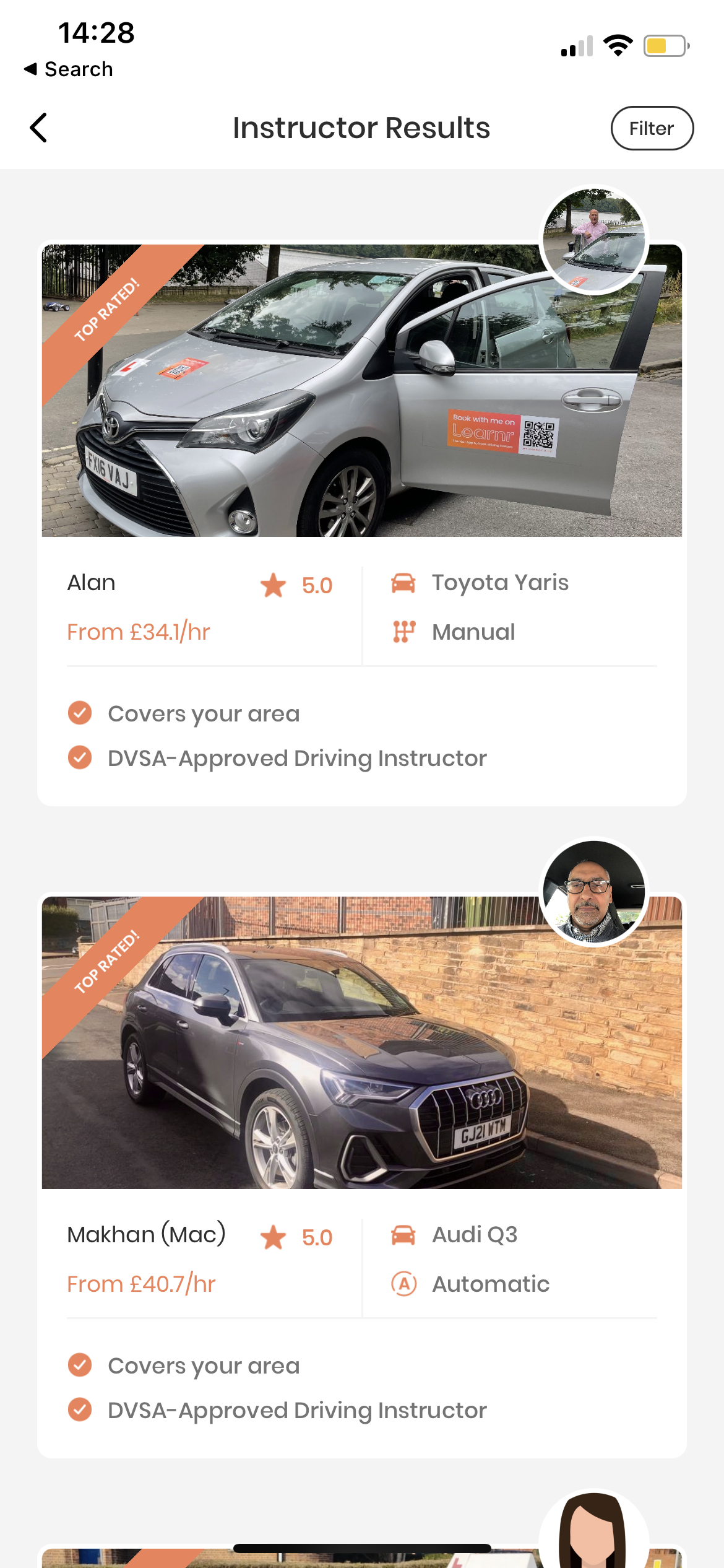 Learnr - Book Driving Lessons Near Me