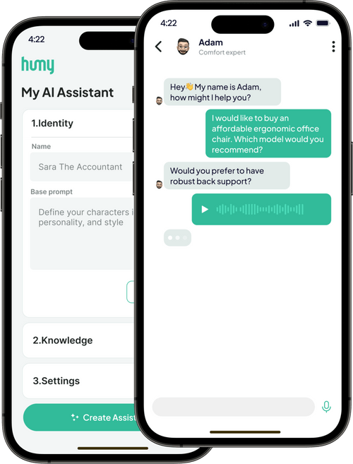 Humy.ai - Grow Your Business with AI Assistants